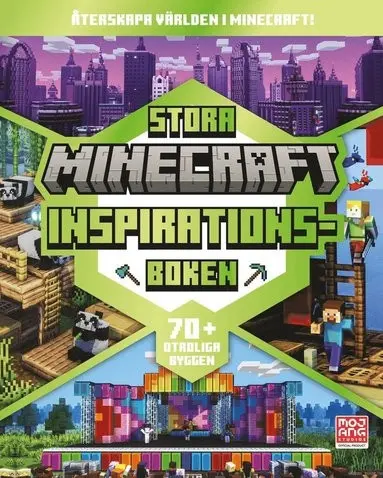 Minecraft Stora Inspirationsboken - Minecraftbutiken.se