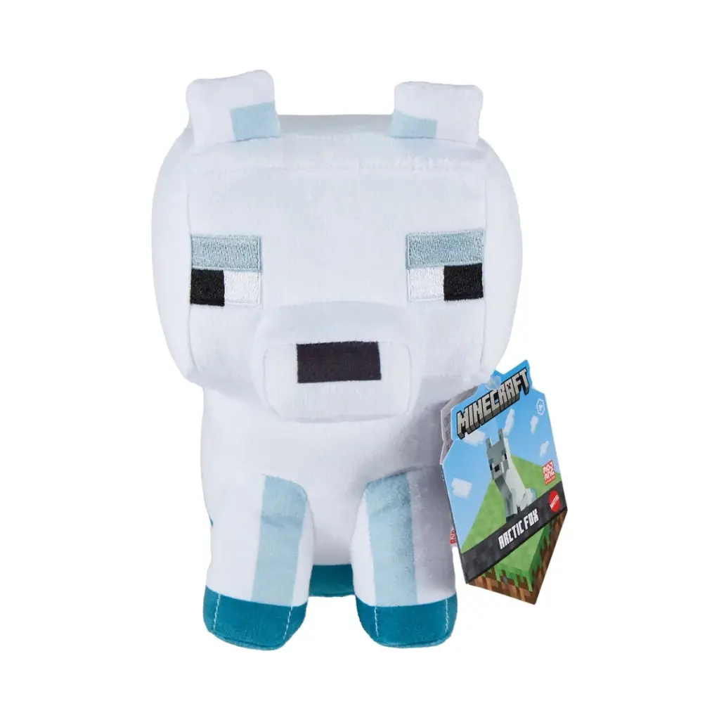 Minecraft Mjukdjur Arctic Fox - Minecraft - Leksaksaffären ...