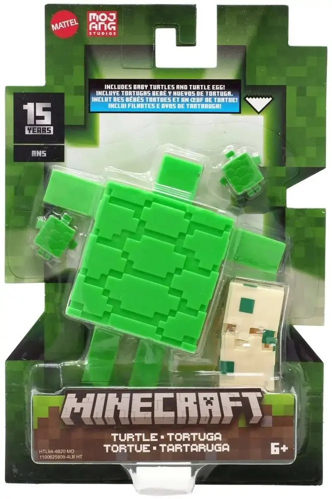 Minecraft Figur Turtle - Minecraft - Leksaksaffären - Minecraftbutiken.se
