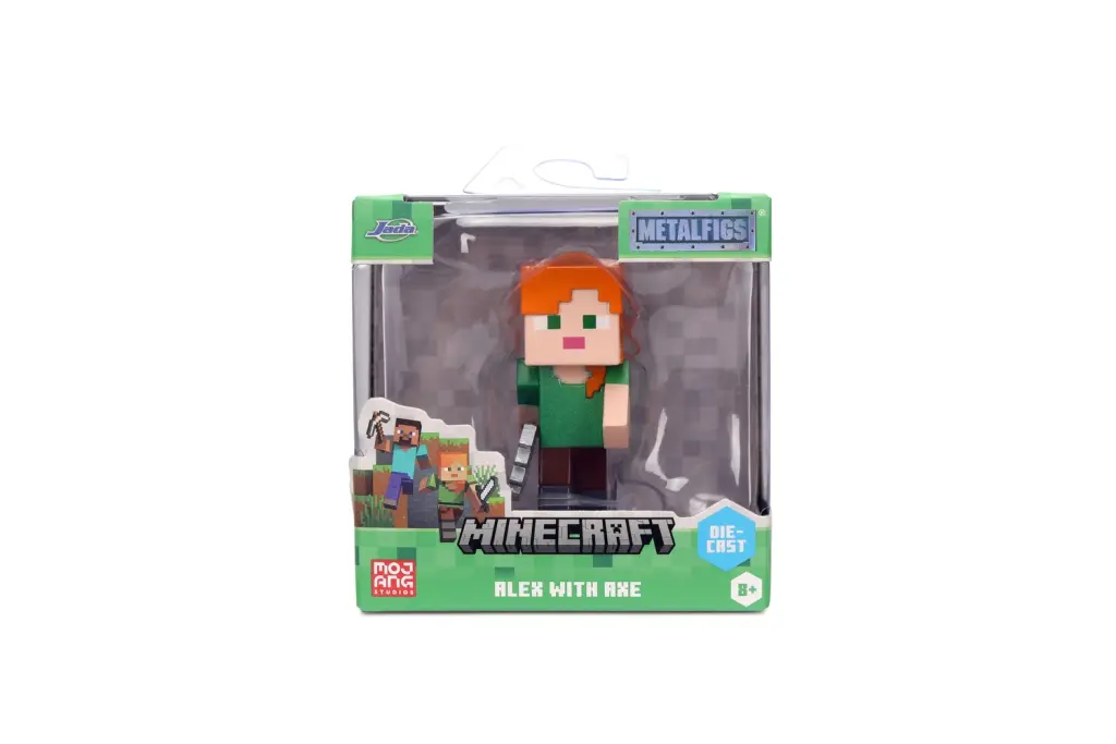 Minecraft Metallfigur 1-pack 2,5"W4 Alex with Axe - Minecraft ...