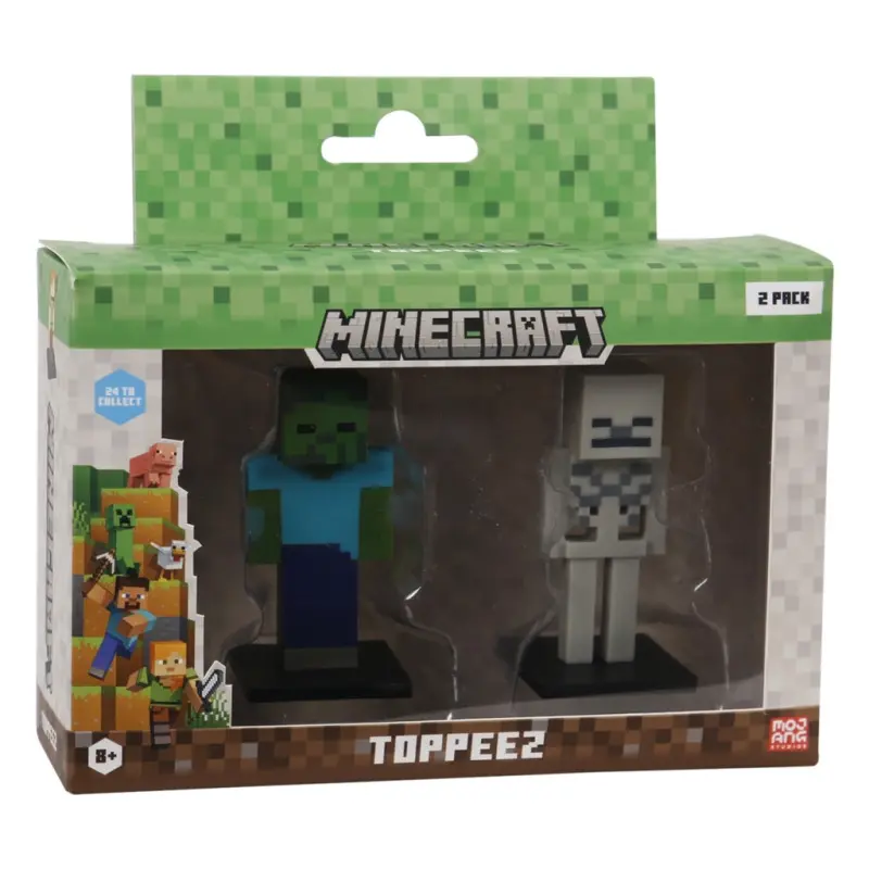 Minecraft Toppeez Figurer 2-pack Zombie&Skeleton - Minecraft ...